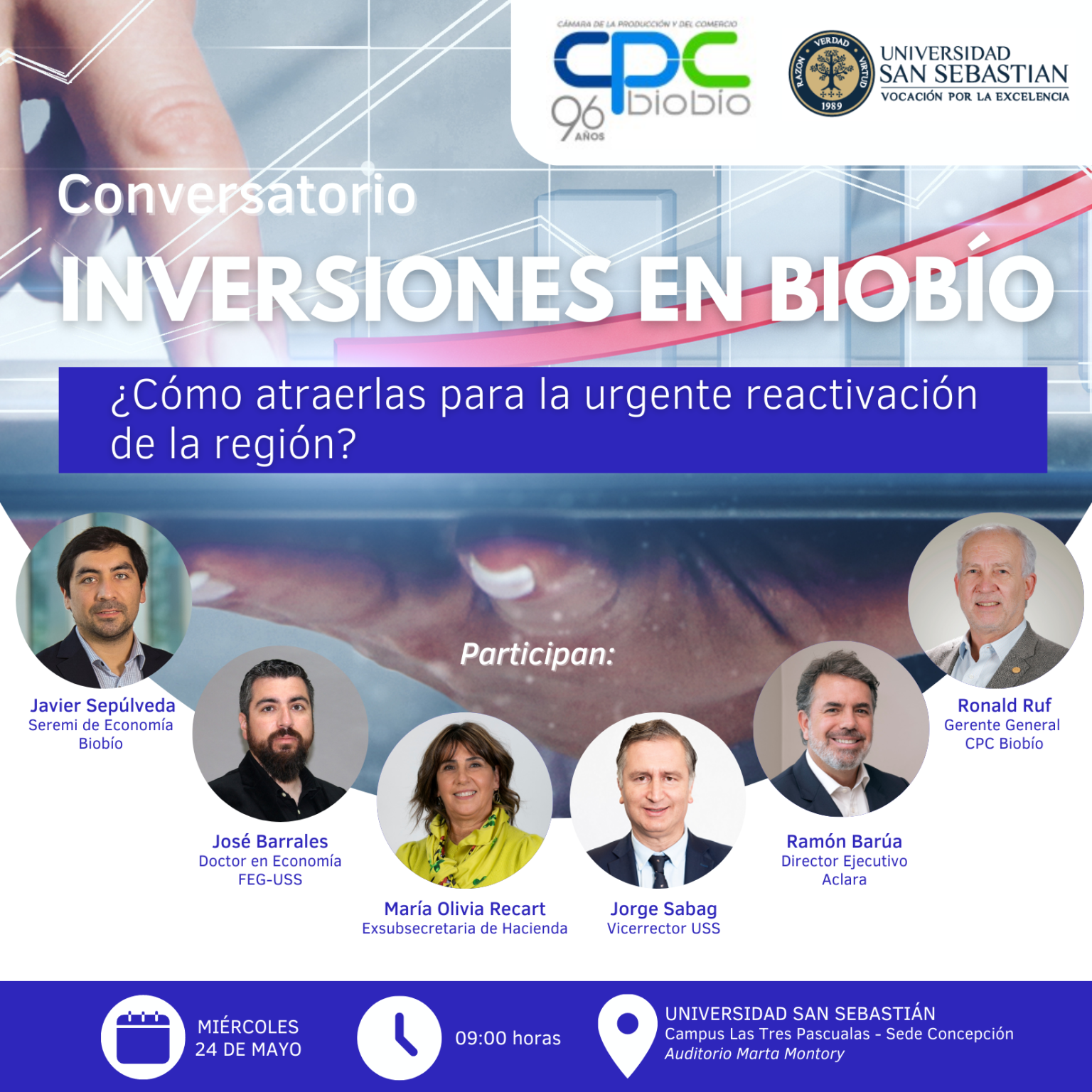 Conversatorio: Inversiones en Biobío ¿Cómo atraerlas para la urgente ...